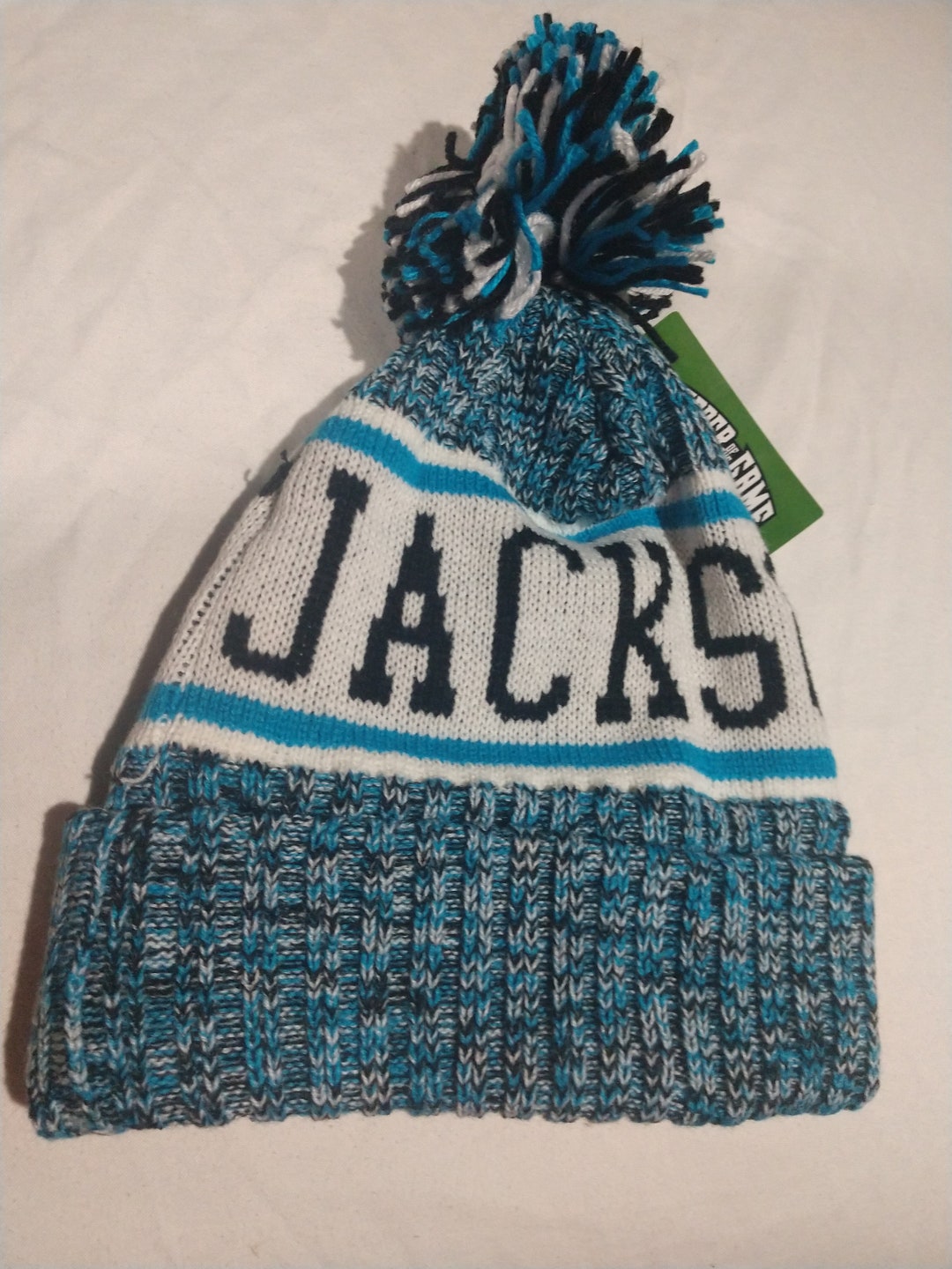Jacksonville Jaguars Colors Knit Pom Hat - Etsy