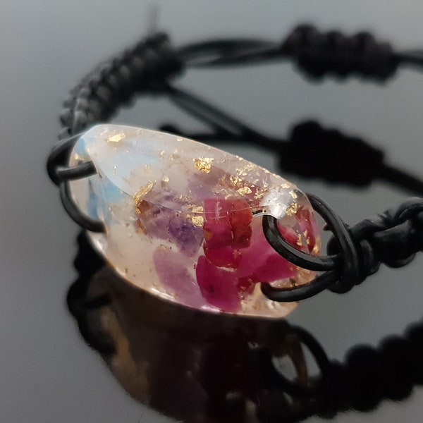 Ruby Aura Quartz - Etsy