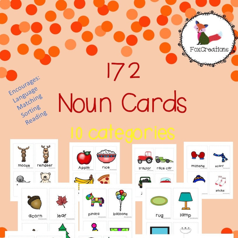 Vocabulary Cards - Etsy