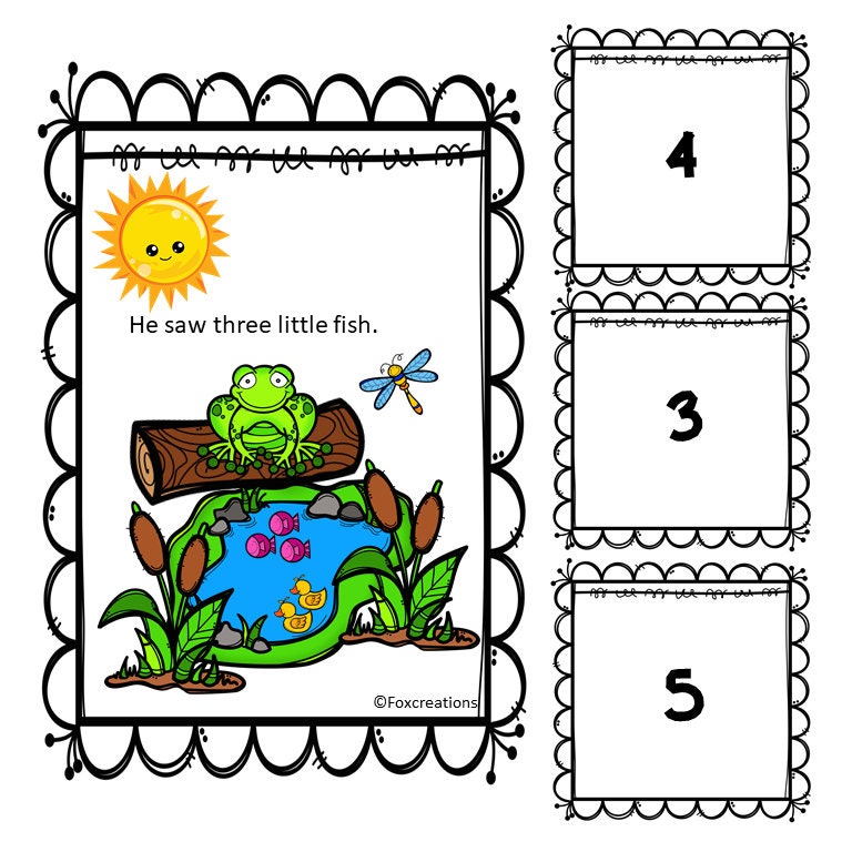 Counting Interactive Book, Preschool Busy Book, Toddler Book, Early ...