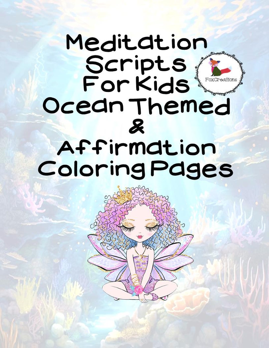 Meditation Scripts for Kids, Ocean Themed Meditation Scripts, Gentle ...