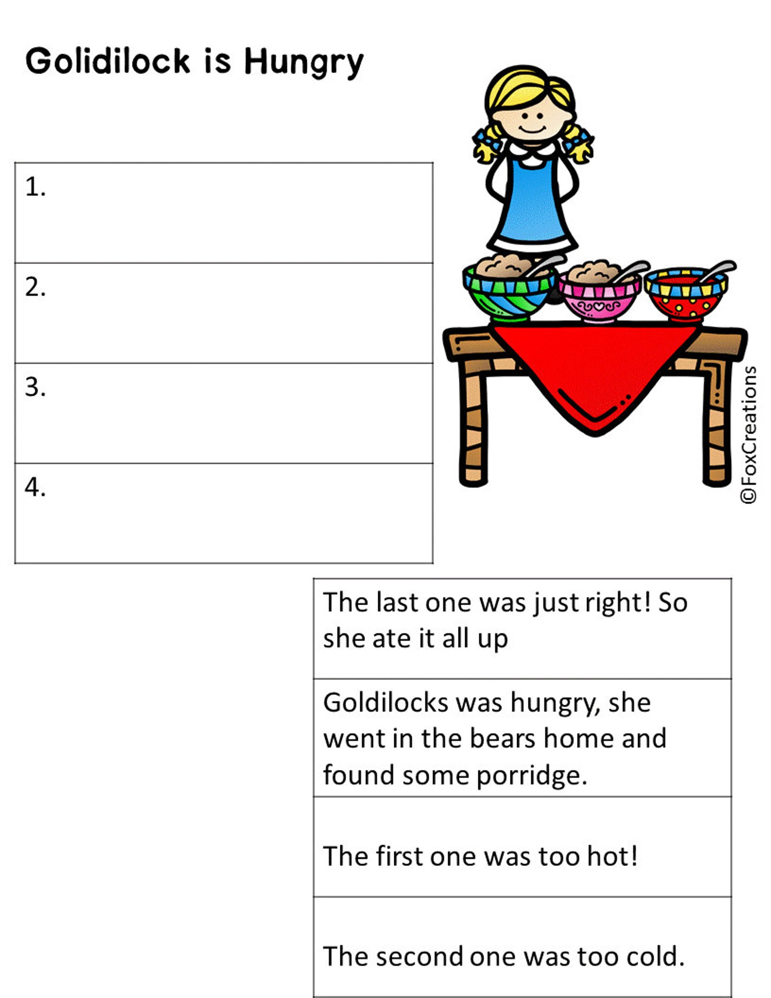 Sequencing Stories 2 Common Core ~ Printable No Prep~ Interactive - Etsy