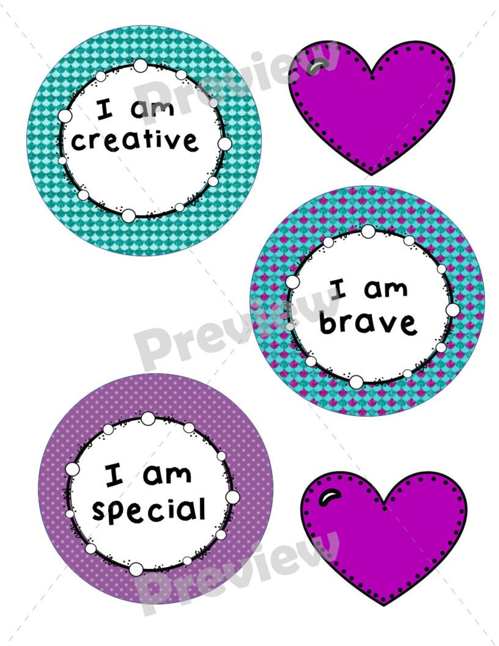 Affirmation Station, Positive Classroom Management, SEL - Etsy