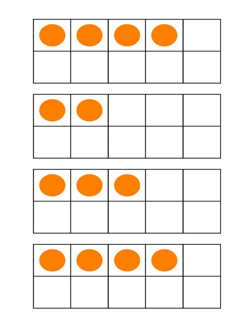 Fall Ten Frames With Activities Teaching Resource - Etsy