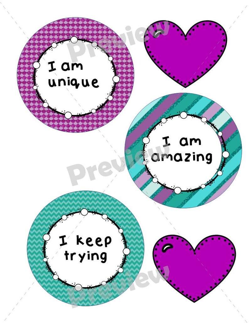Affirmation Station, Positive Classroom Management, SEL - Etsy