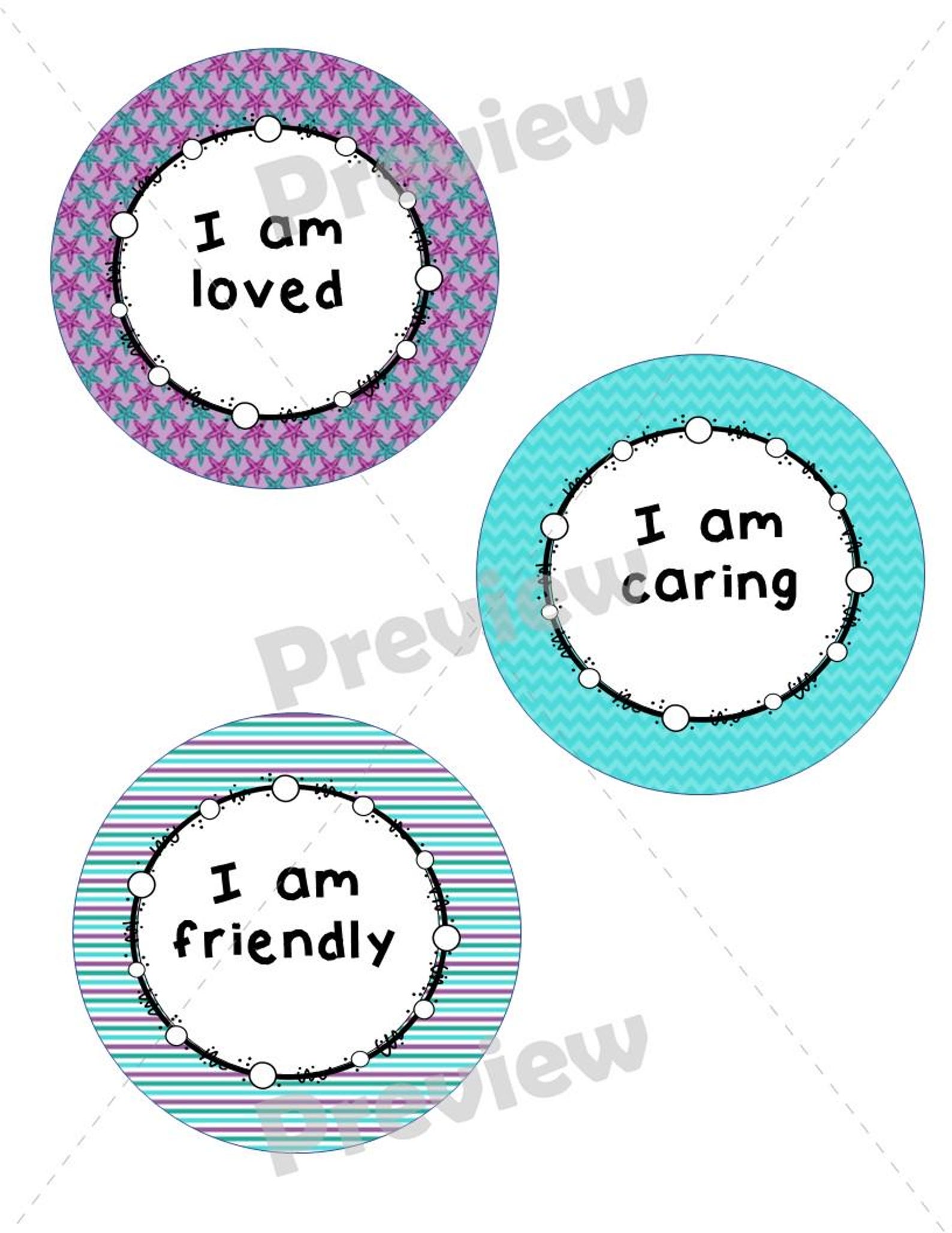 Affirmation Station, Positive Classroom Management, SEL - Etsy