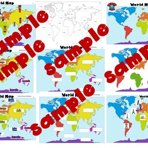 Early Childhood Geography Activities/geography Puzzles/ Explore the ...