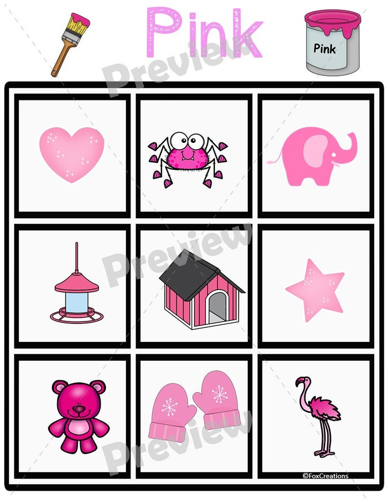 Color Matching File Folders, Task Cards, Preschool Centers, Special ...