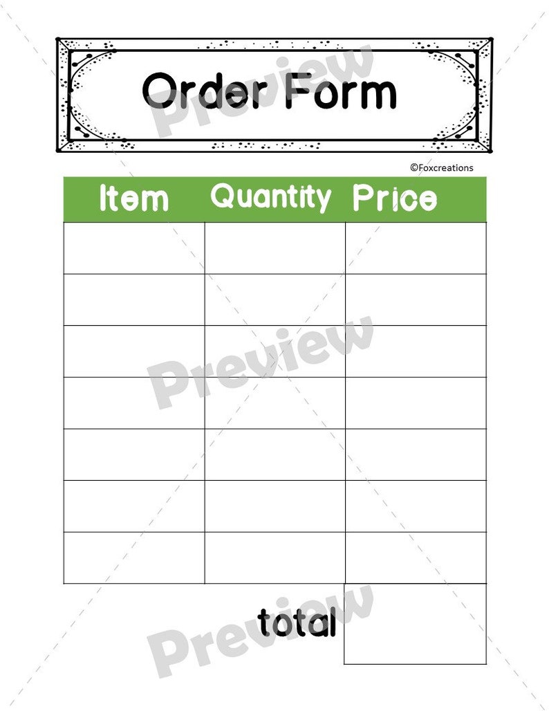 Pretend Play Menus, Restaurant Play, Kids Menu, Pizza Menu, Preschool ...