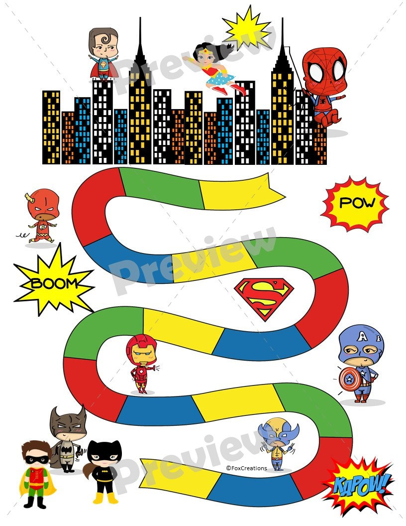 Superheroes Behavior and Chore Charts, Potty Training, Cleaning Up ...