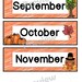 Days of the Week Printable Months of the Year Educational Label Cards ...