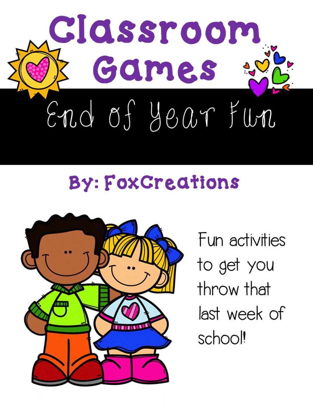 End of School Year Printable Games & Activities Printable - Etsy