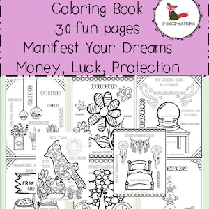 Grabovoi Codes Coloring Manifesting Tool; 30 Digital Coloring Sheets to ...