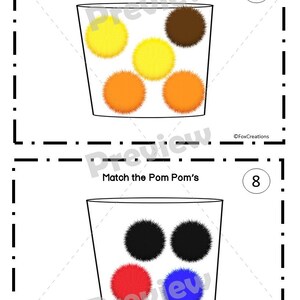 Visual Discrimination Task Cards/spatial Reasoning Games/ Early ...