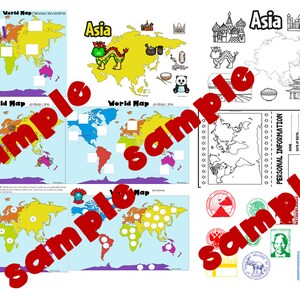 Early Childhood Geography Activities/geography Puzzles/ Explore the ...