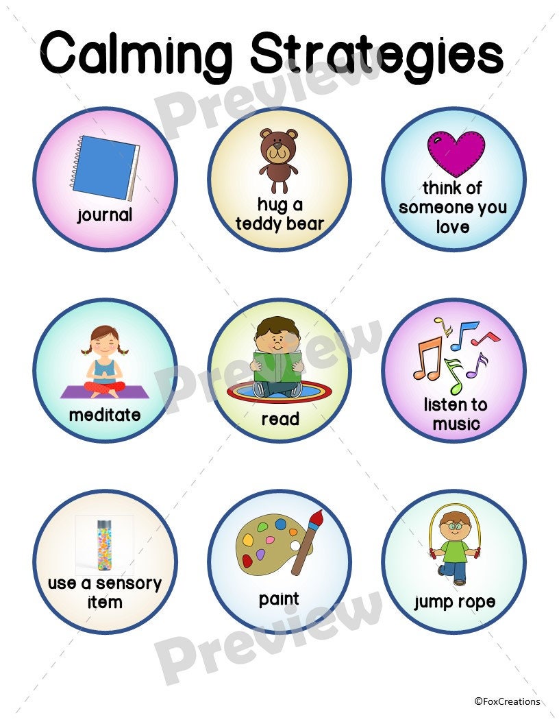 33 Calming Corner Bundle, SEL Classroom Posters, Social Emotional ...