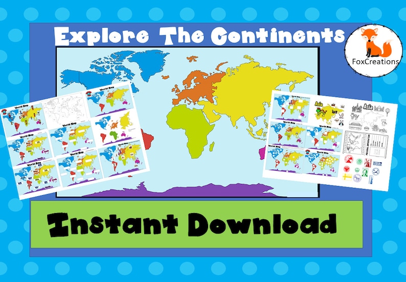 Early Childhood Geography Activities/geography Puzzles/ Explore the ...
