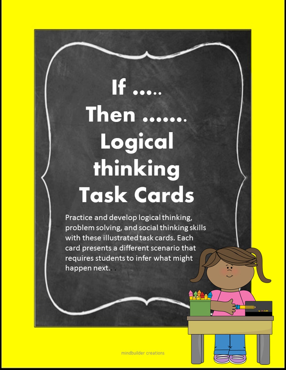 Logical Thinking Task Cards...if/then Social Thinking - Etsy