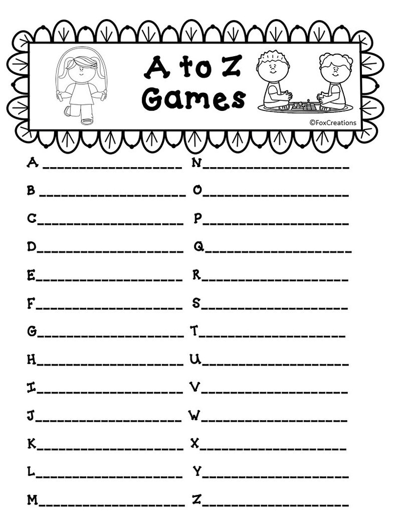 End of School Year Printable Games & Activities Printable - Etsy