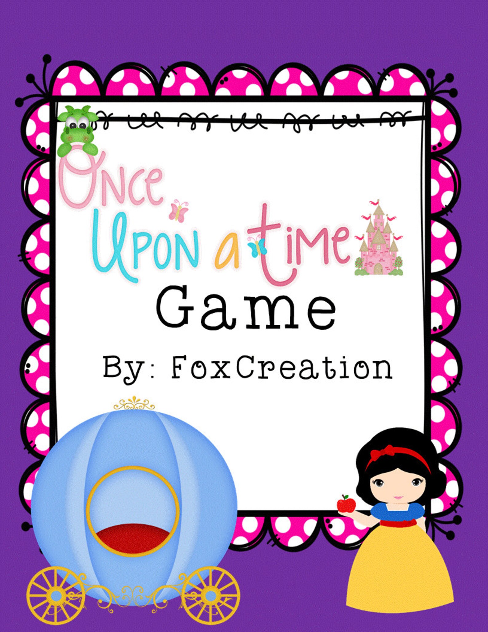 Once Upon A Time~ Printable Game for Birthday Fun - Etsy