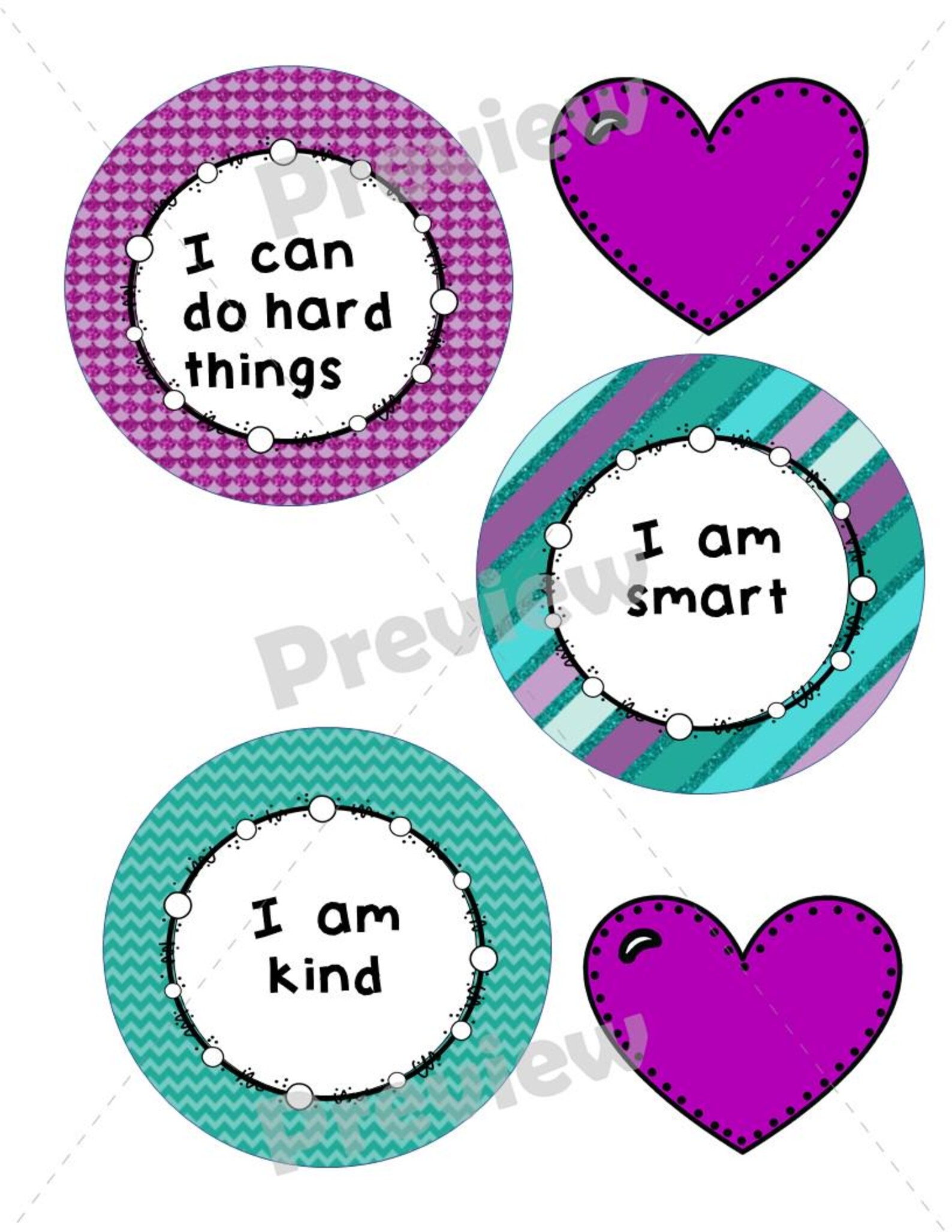 Affirmation Station, Positive Classroom Management, SEL - Etsy