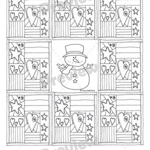 QUILT LOVERS COLORING / Adult Coloring Pages/ 31 Quilt Designs to Color ...