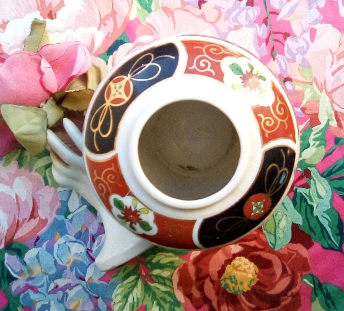 Chinoiserie Ginger Jar Vase - Etsy