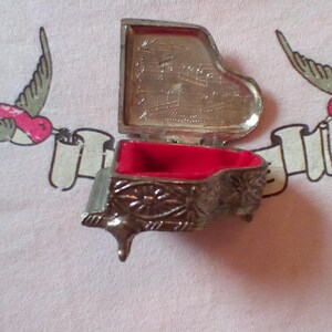 Vintage Piano Jewelry Box - Etsy