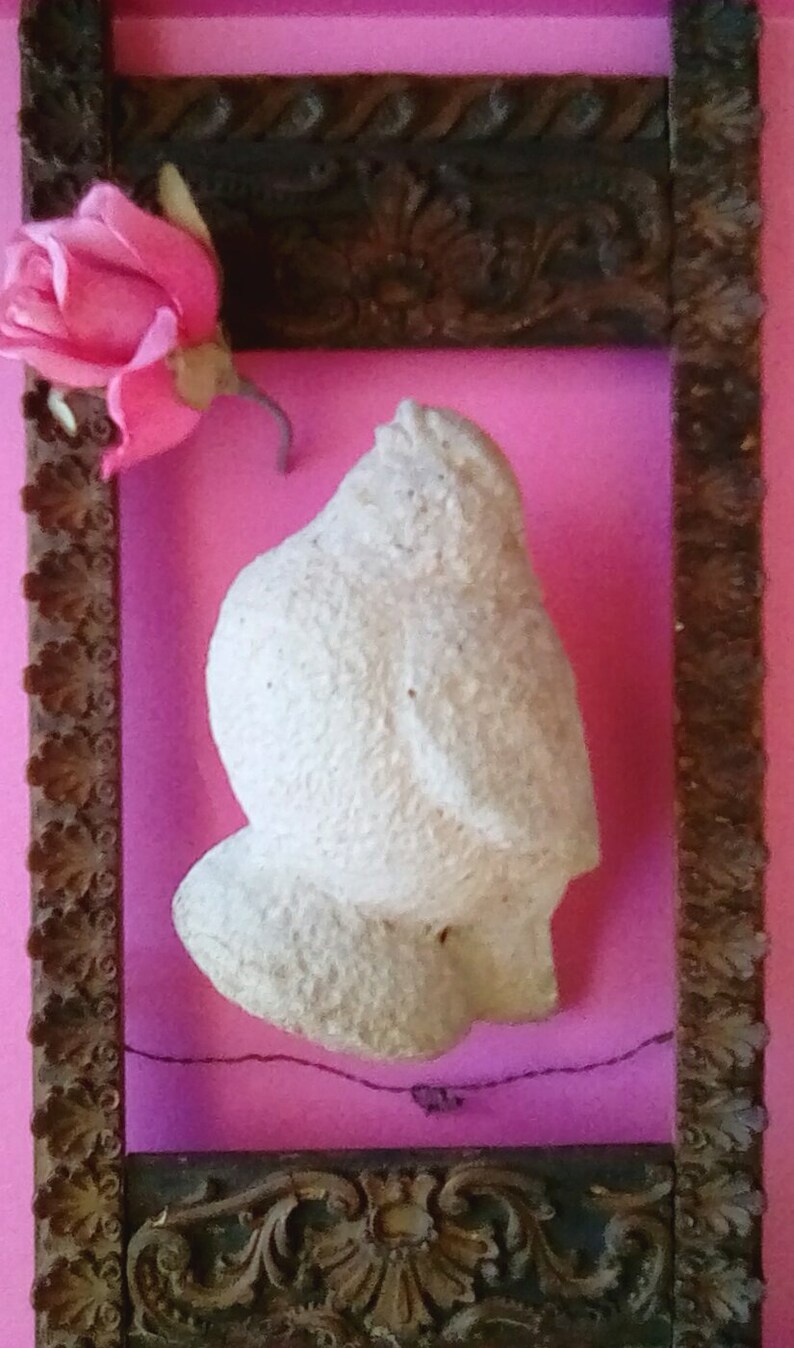 Small Stone Home/Garden Bird | Etsy