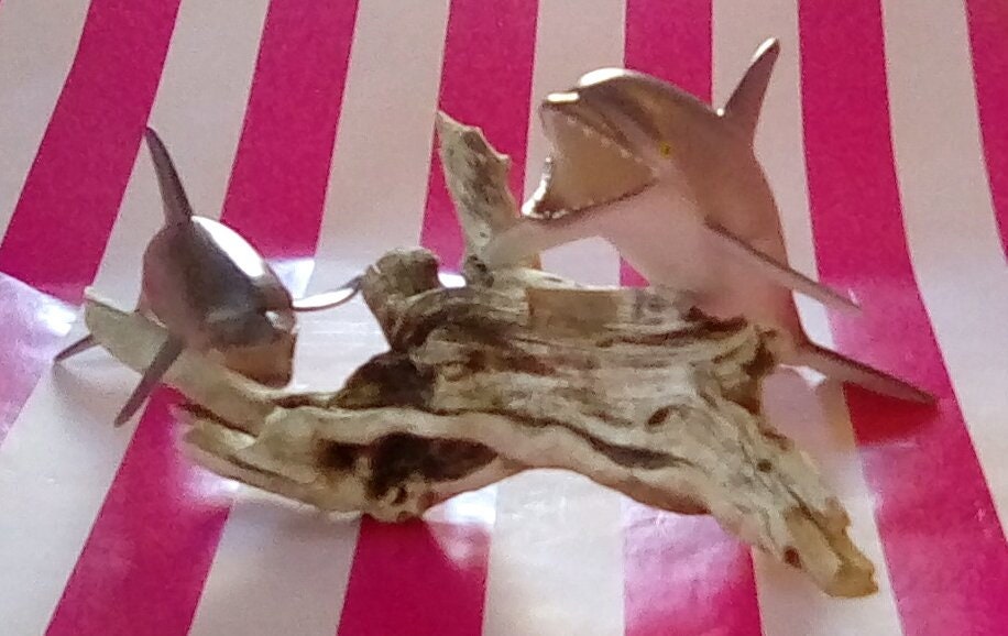 Plastic DolphinFigures Plastic Dolphins Plastic Toy | Etsy