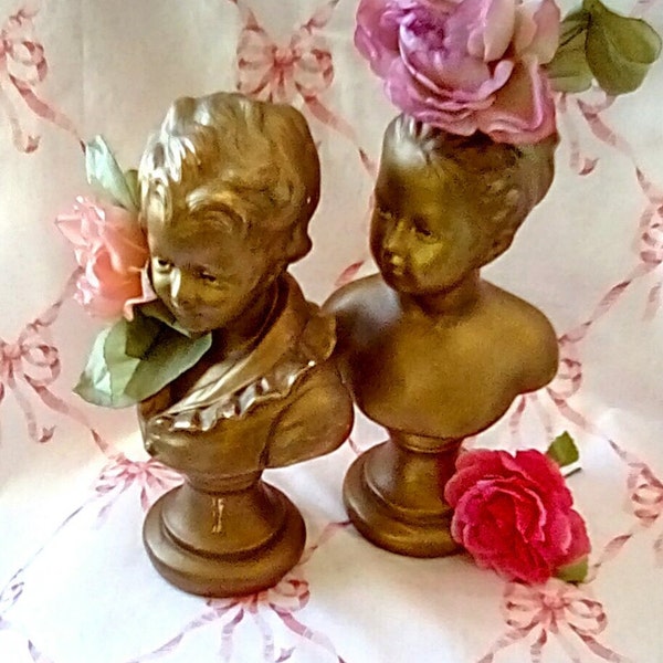 Chalkware Bust - Etsy
