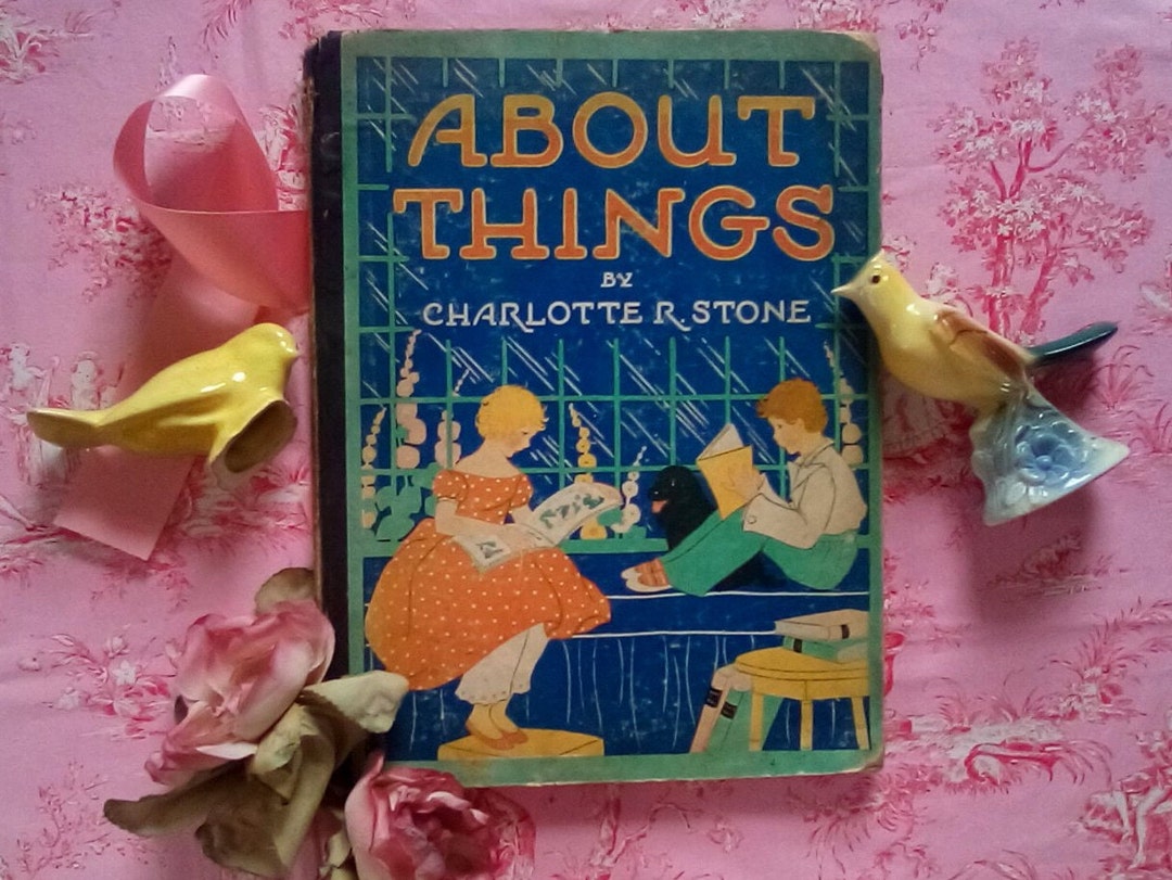 Vintage 1935 Children's Book "about Things" - Etsy