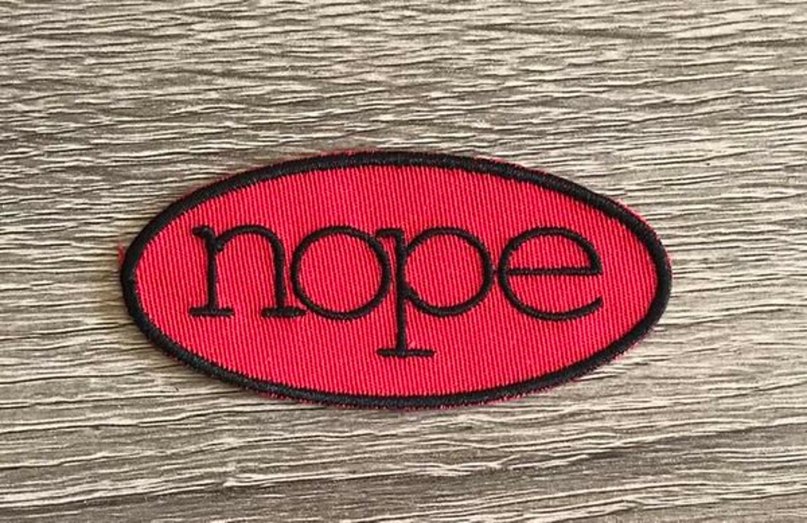 Nope Patch No Way Negative Statement Patch Feminist Patch - Etsy
