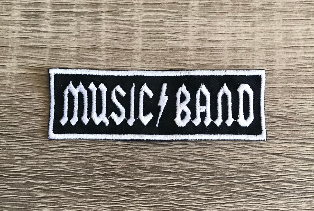 Music/band Patch, Generic Music Band Patch, Rock Music Patch, Live ...