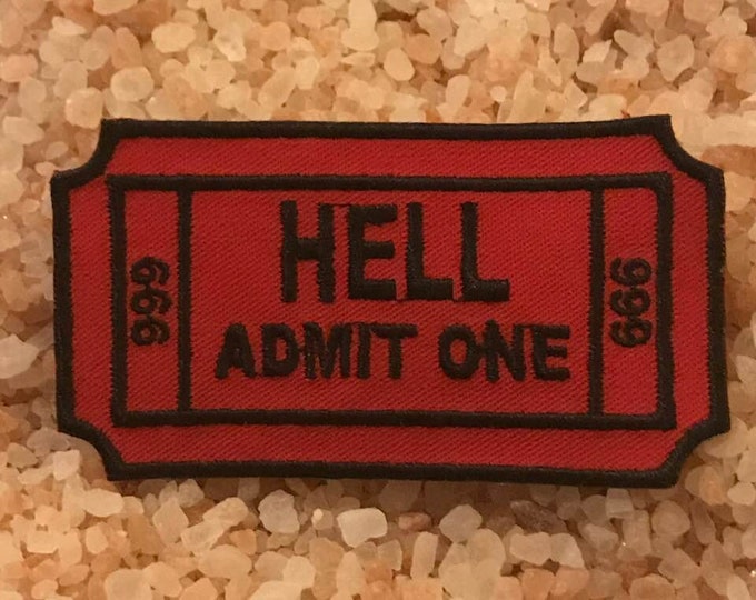 Hell Patch Hell Ticket Freddy Krueger Michael Myers Friday | Etsy