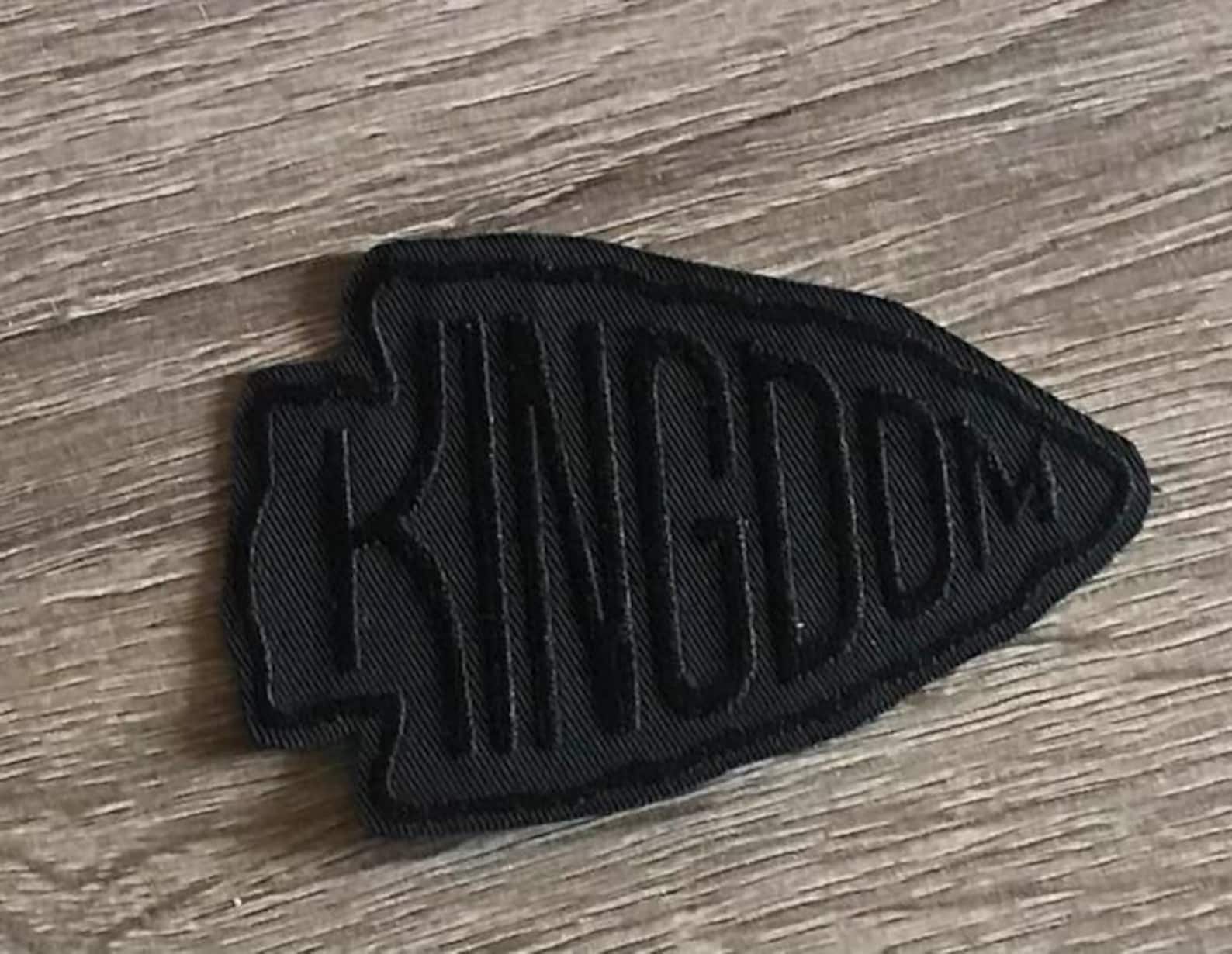 KC Kingdom Patch Kansas City Patch Arrowhead Patch Kansas | Etsy