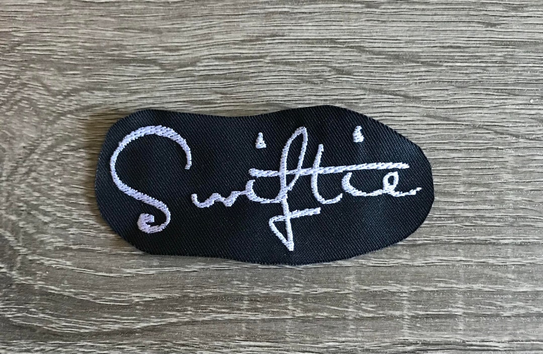 Swiftie Patch, Musician Patch, Taylor Swift, Signature Patch, Gift for ...