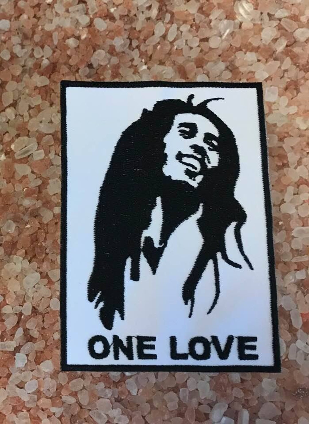 Bob Marley Patch, One Love Patch, Reggae Patch, Rasta Patch, Gift for ...