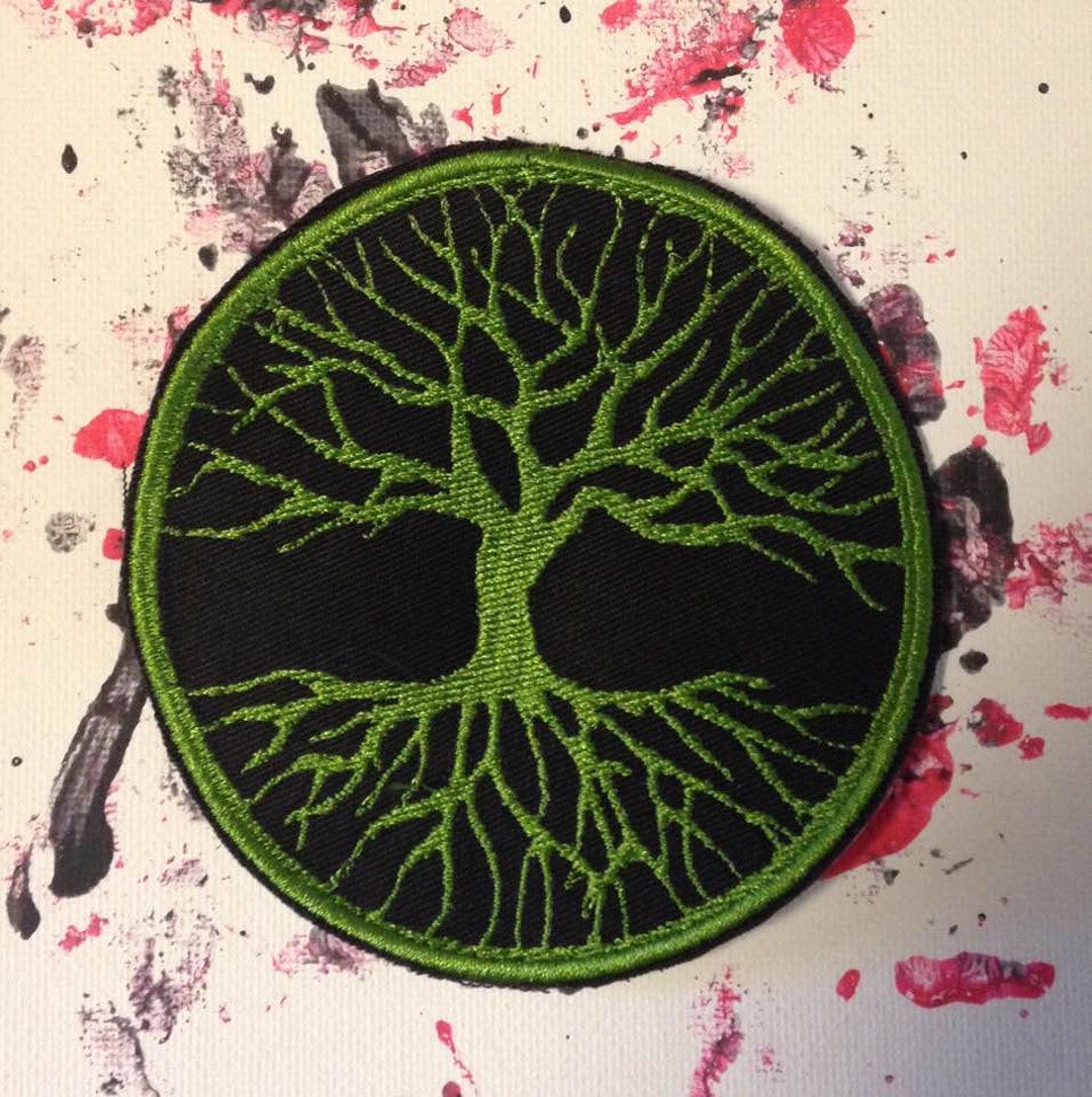 Tree of Life Patch, Celtic, Pagan, Wiccan, Wicca, Nature Patch, Winter ...