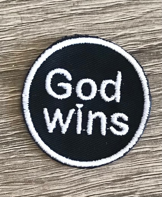 God Wins Patch God is Good the Great Awakening Peace - Etsy