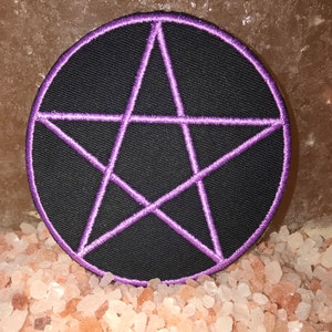 Pentagram Patch, Wiccan, Wicca, Witchcraft, Occult Patch, Gothic Patch, Witchy Patch, Punk Patch ...