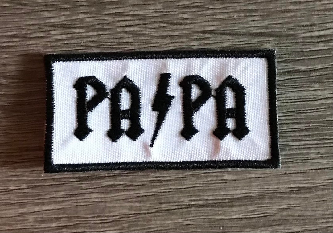Papa Patch, Father's Gift, Poppa, Husband, Gift Under 10, Dad Badge ...
