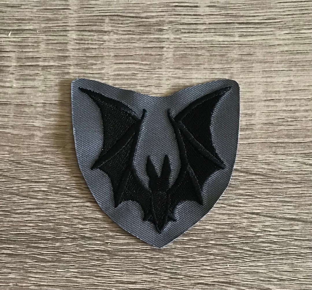 Bat Patch, Embroidered Bat, Spooky Bat, Halloween Bat, Goth Patch, Gift ...