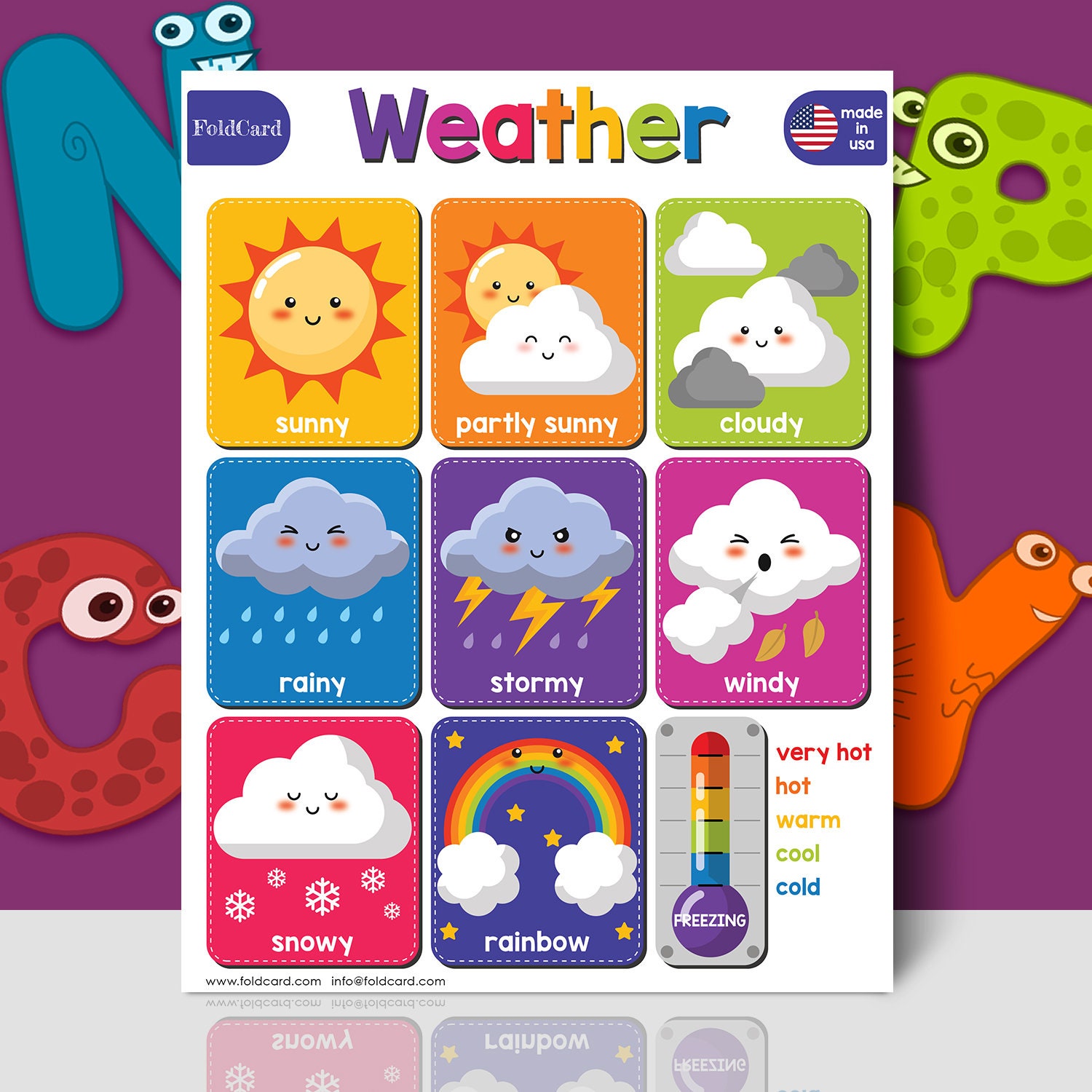 Educational Visual / Learning Aid Days of the Week, Months of the Year ...