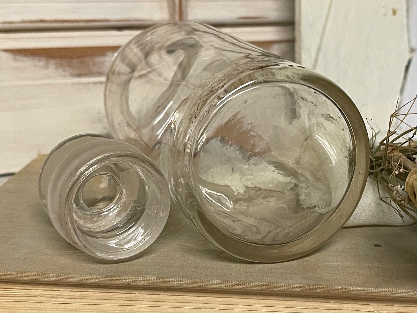 Vintage Bottle/ Apothecary/ Oddities/ Curiosity Cabinet Decor ...