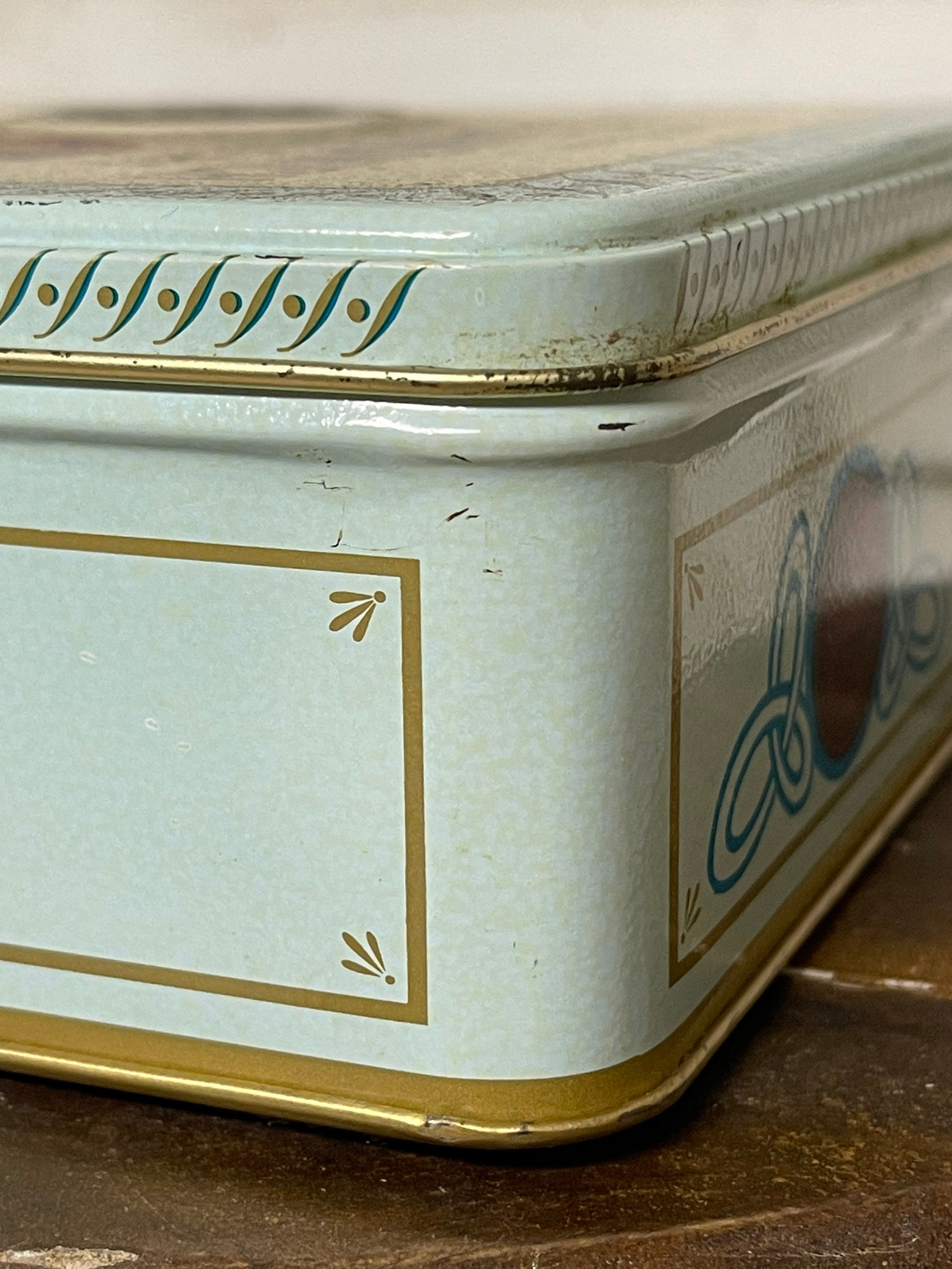 Vintage Oreo Tin/ Cookie Box/ Blue/ Oreos/ Kitchen/ Vintage - Etsy