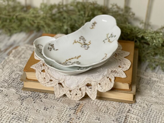 Vintage Bone Dish / Set of 2/ Made in France/ China/ - Etsy