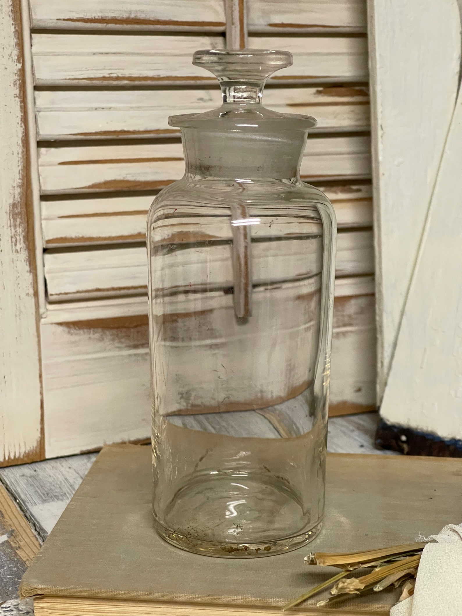 Vintage Bottle/ Apothecary/ Oddities/ Curiosity Cabinet Decor ...