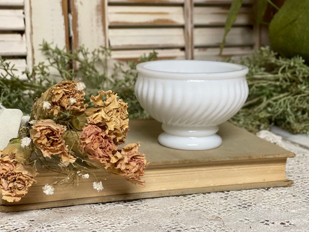 Vintage Mille Glass/ Change Dish/ Small/ Round/ Collectible/ Jewelry ...