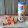 Wood Blocks Vintage Playskool Blocks Letter Blocks 1970's Toy Vintage ...